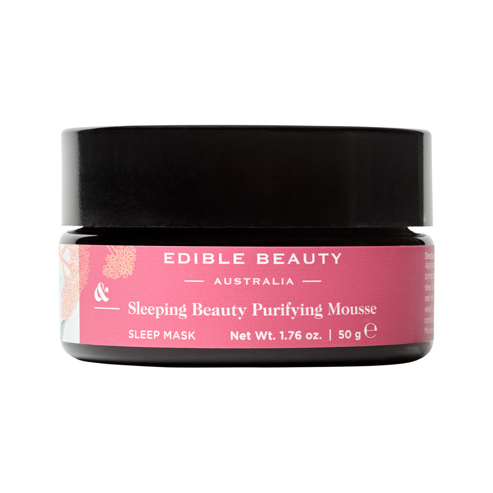 Edible Beauty Aust And Purifying Mousse Sleeping Beauty 50g