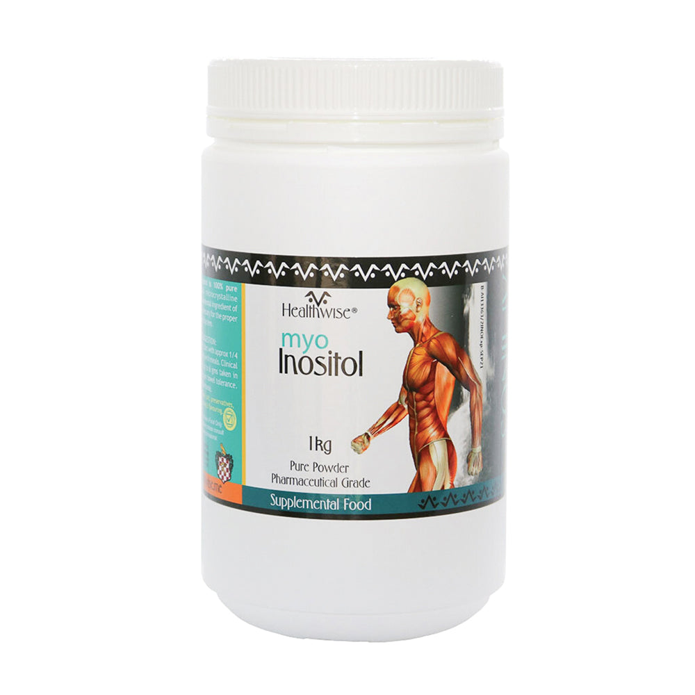 New Healthwise Inositol 1Kg Pure Myo Inositol Powder