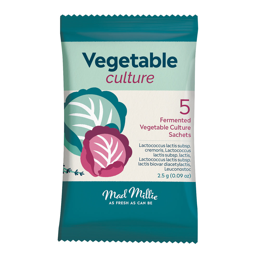 Mad Millie Vegetable Culture (Fermented) Sachets x 5 Pack – Better ...